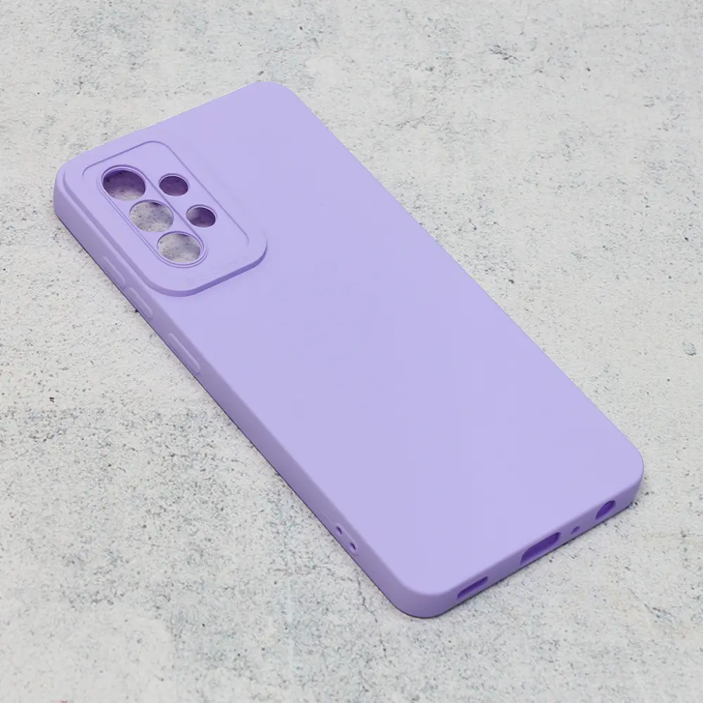 TELEMPIRE Silikonska maska za telefon Pro Camera za Samsung A525F/A526B/A528B Galaxy A52 4G/A52 5G/A52s 5G ljubičasta