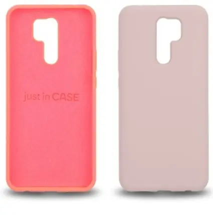 JUST IN CASE Set dve maske za telefon S21FE Extra case MIX PLUS roze i bež