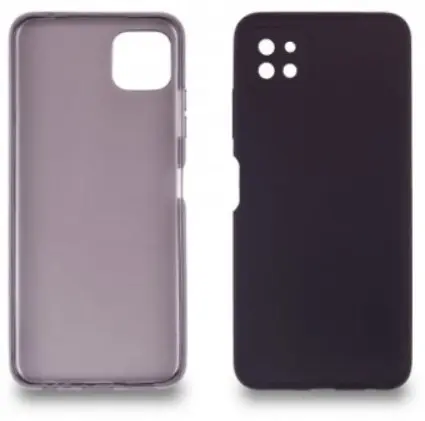 JUST IN CASE Set dve maske za telefon A22 Extra case MIX PLUS crna i siva