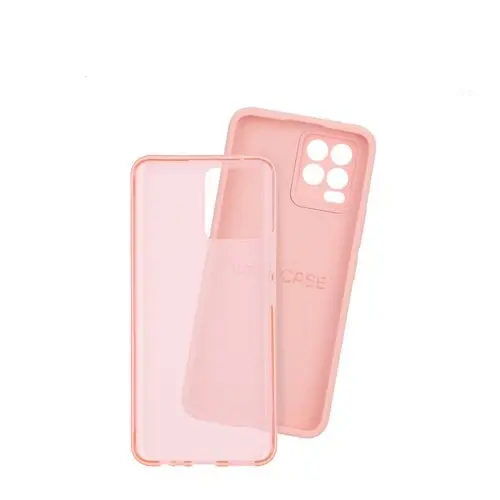 JUST IN CASE Set dve maske za telefon Realme 8 Extra case MIX PLUS roze i svetloroze