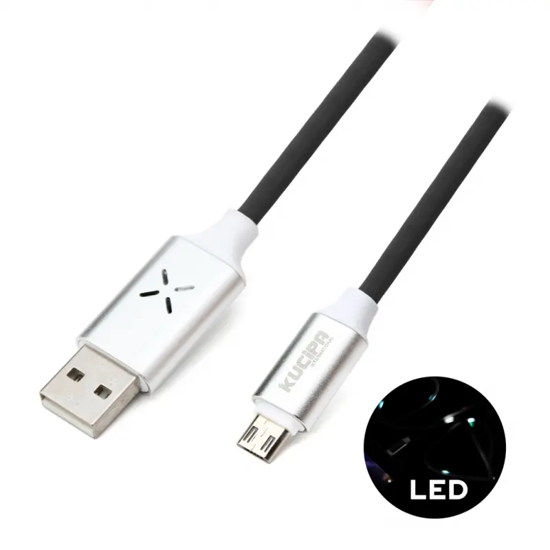 KUCIPA Data kabl K257 micro USB 1m crni