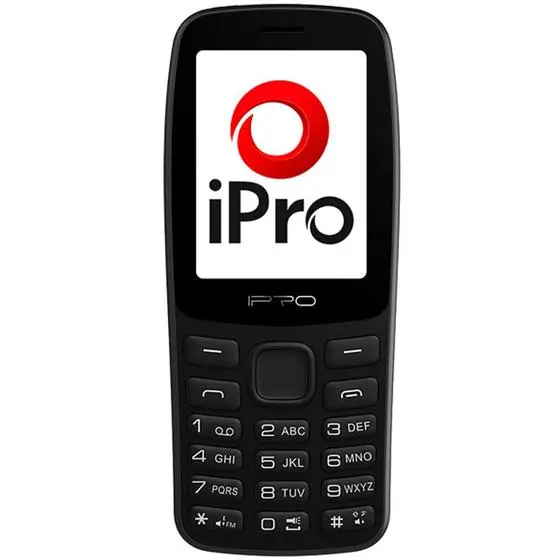 IPRO Mobilni telefon 2G GSM Feature 2.4'' LCD/1000mAh/32MB/DualSIM/Srpski Jezik crni