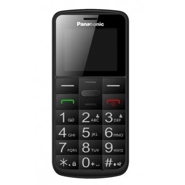PANASONIC Mobilni telefon KX-TU110EXB crni