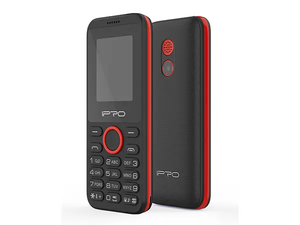 IPRO Mobilni telefon 2G GSM Feature 1.77'' LCD/800mAh/32MB/DualSIM//Srpski jezik crno-crveni