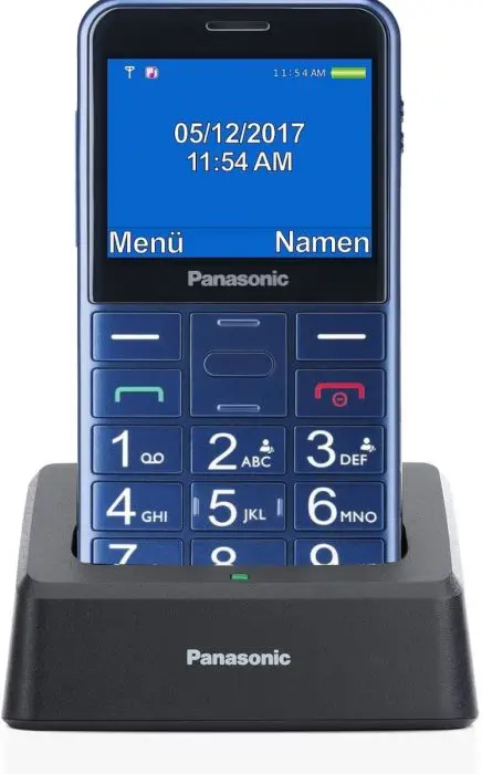 PANASONIC Mobilni telefon KX-TU155EXCN plavi