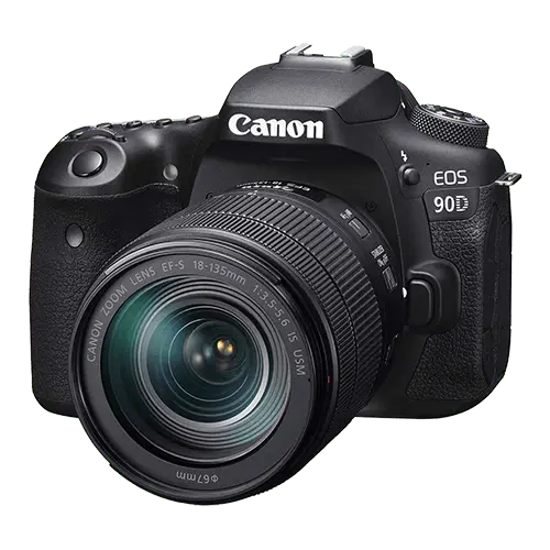 CANON Fotoaparat EOS 90D+18-135mm IS nano USM crni