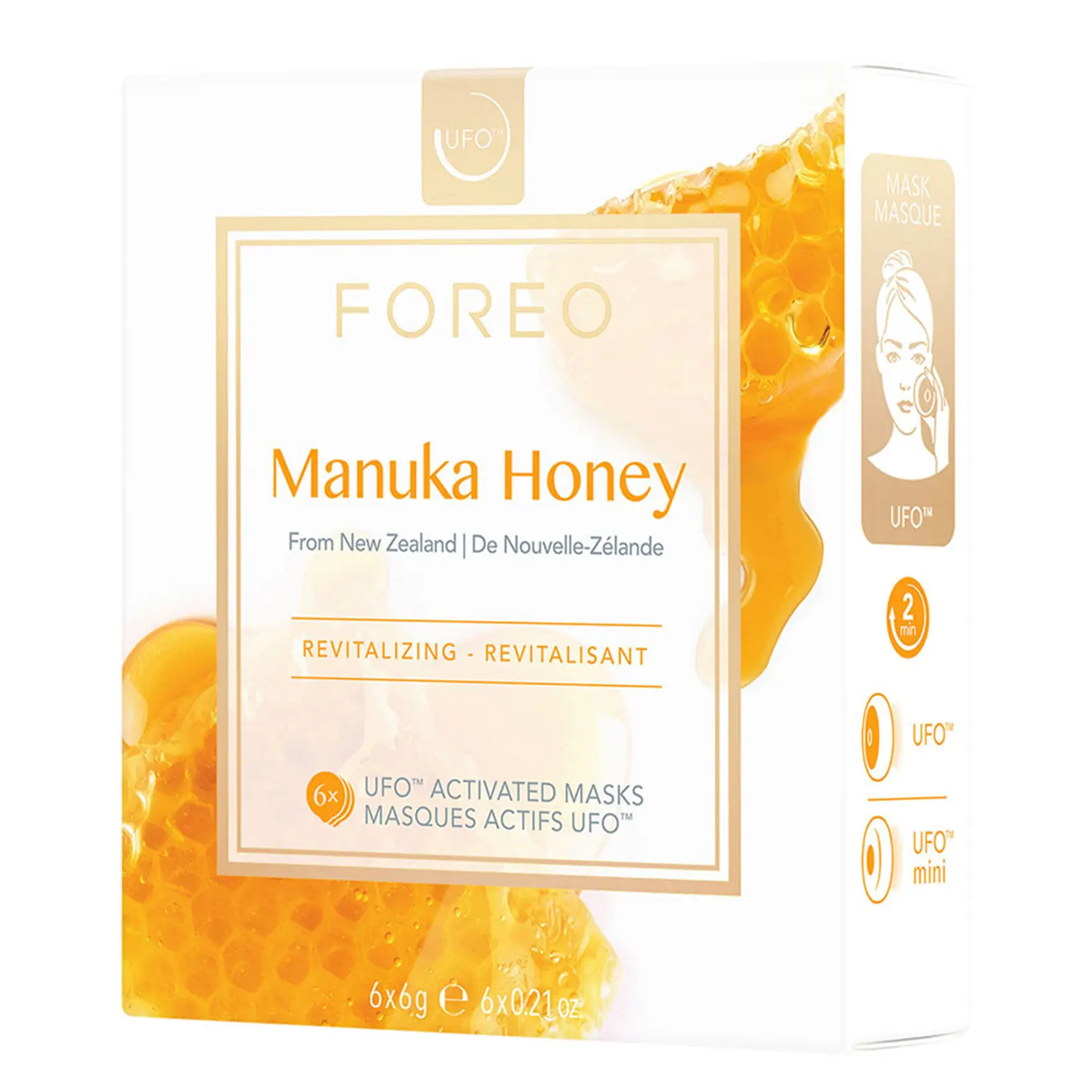 FOREO UFO Maska za lice Manuka Honey 6 komada