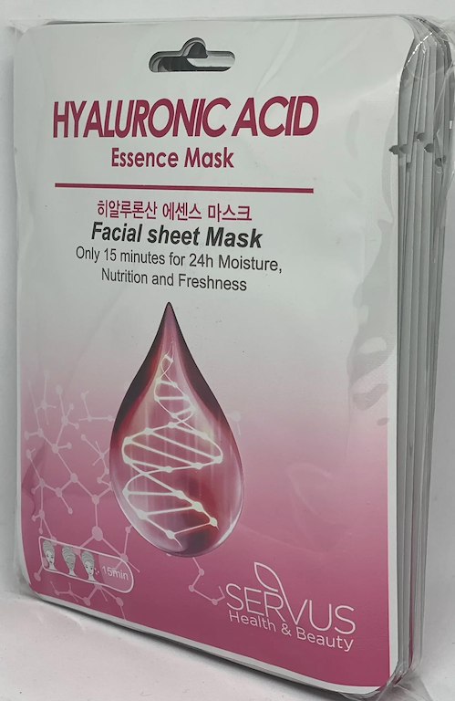 SERVUS HEALTH & BEAUTY Maska za lice Hyaluronic acid 25ml 10/1