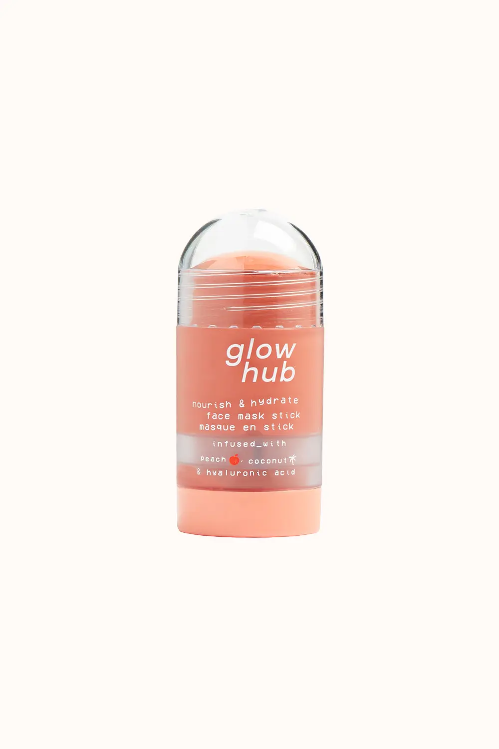 GLOW HUB Maska u stiku za lice Peach Nourish&Hydrate 35g