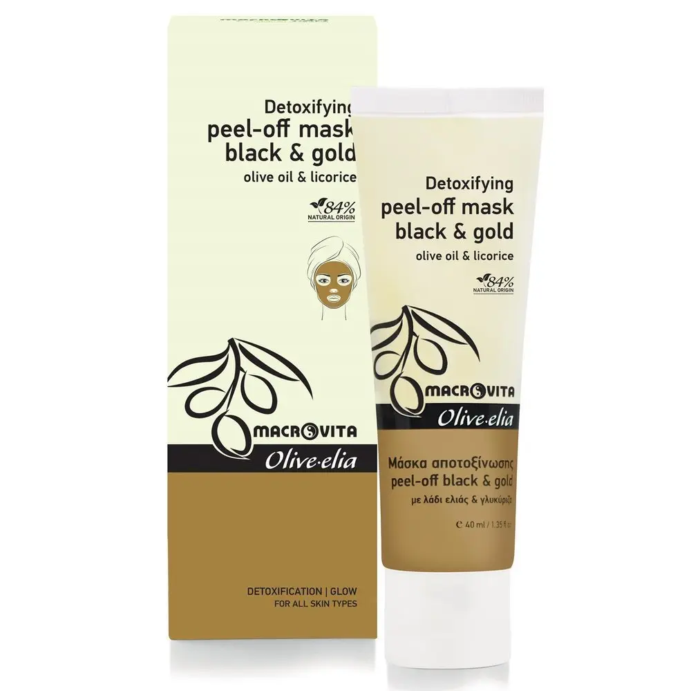 MACROVITA Peel off maska za lice Black&Gold