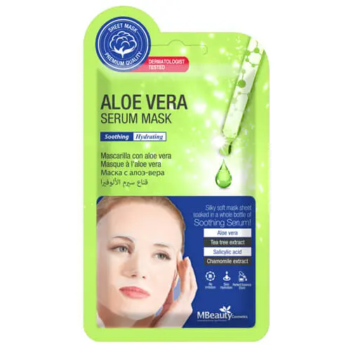 MBEAUTY Maska-maramica serum aloe vera 25ml