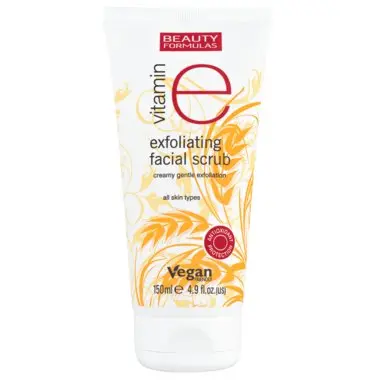 BEAUTY FORMULAS Piling za lice Vitamin E 150ml