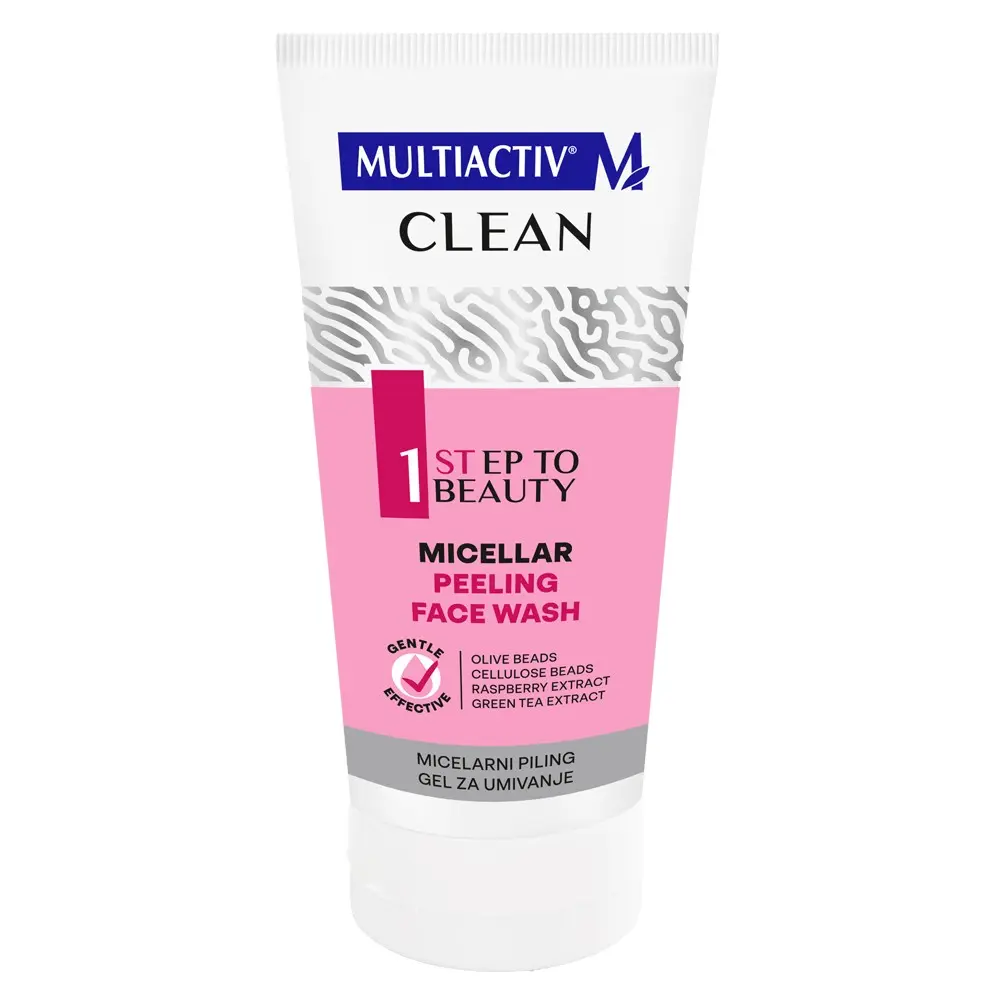 MULTIACTIV Micelarni piling gel za umivanje Clean 150 ml