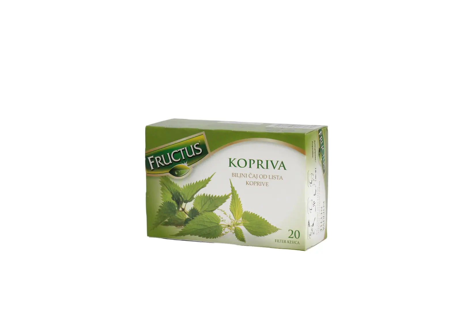 FRUCTUS Čaj od koprive 15g, 20x0.75g