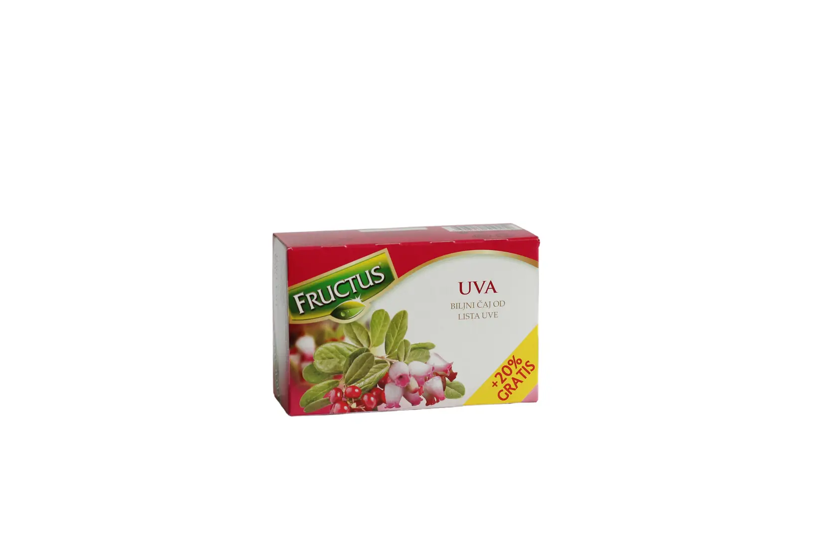 FRUCTUS Čaj od lista uve 30g, 20x1.5g