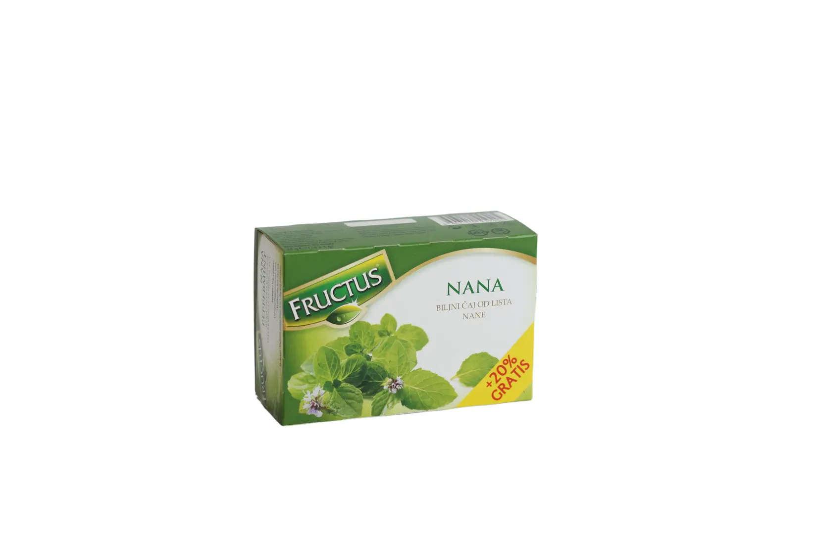 FRUCTUS Čaj od nane 24g + 20% gratis