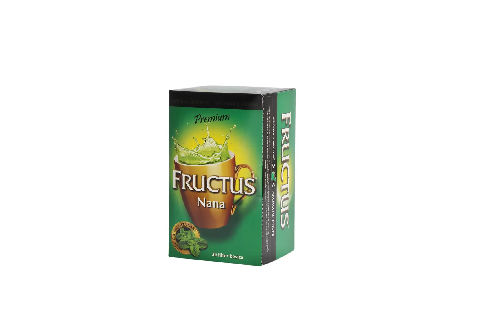 FRUCTUS Čaj od nane 20g, 20x1g