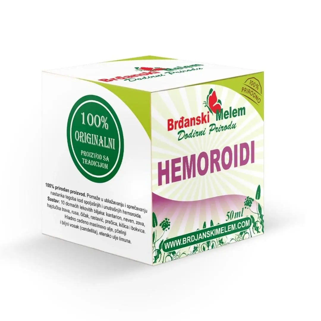 Brđanski Melem Protiv Hemoroida 50 mL