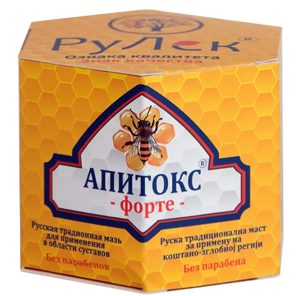 RULEK Mast sa pčelinjim otrovom i ekstraktima lekovitog bilja Apitoks Forte 50 ml