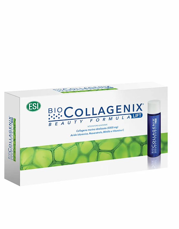 ESI BioCollagenix Anti-age preparat sa kolagenom, hijaluronskom kiselinom i mikronutrijentima za regeneraciju kože, kose i noktiju 10x30ml 107693