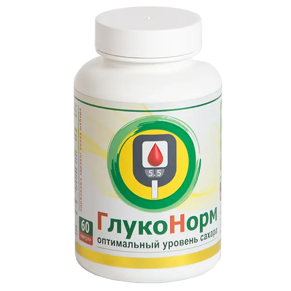 RULEK Glukonorm kapsule - 100% prirodni ruski preparat za regulaciju nivoa šećera 60 kapsula