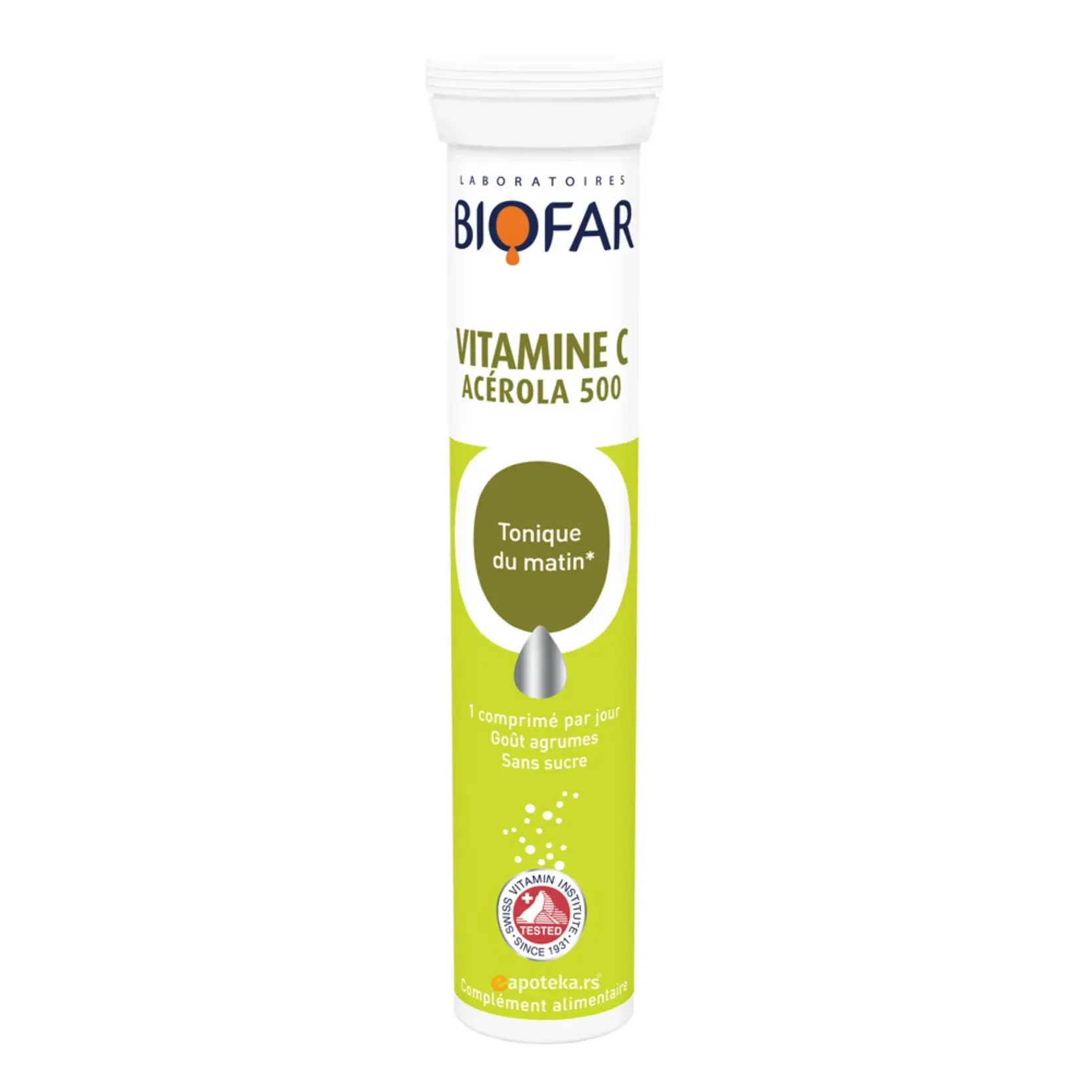 BIOFAR Acerola Vitamin C 500, 20 Eff