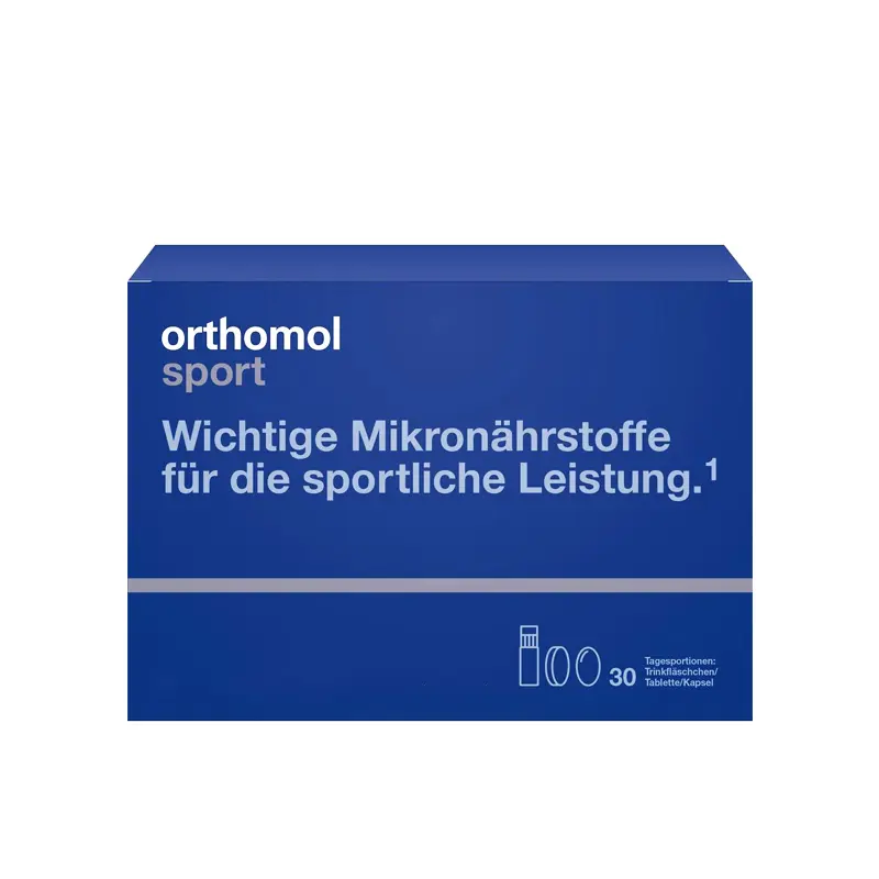 ORTHOMOL Kompleks sa vitaminima i mineralima za pojačanu energiju i izdržljivost Sport 30 dnevnih doza