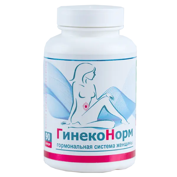 RULEK Ginekonorm 100% prirodni ruski preparat namenjen ženskom reproduktivnom sistemu 90 kapsula