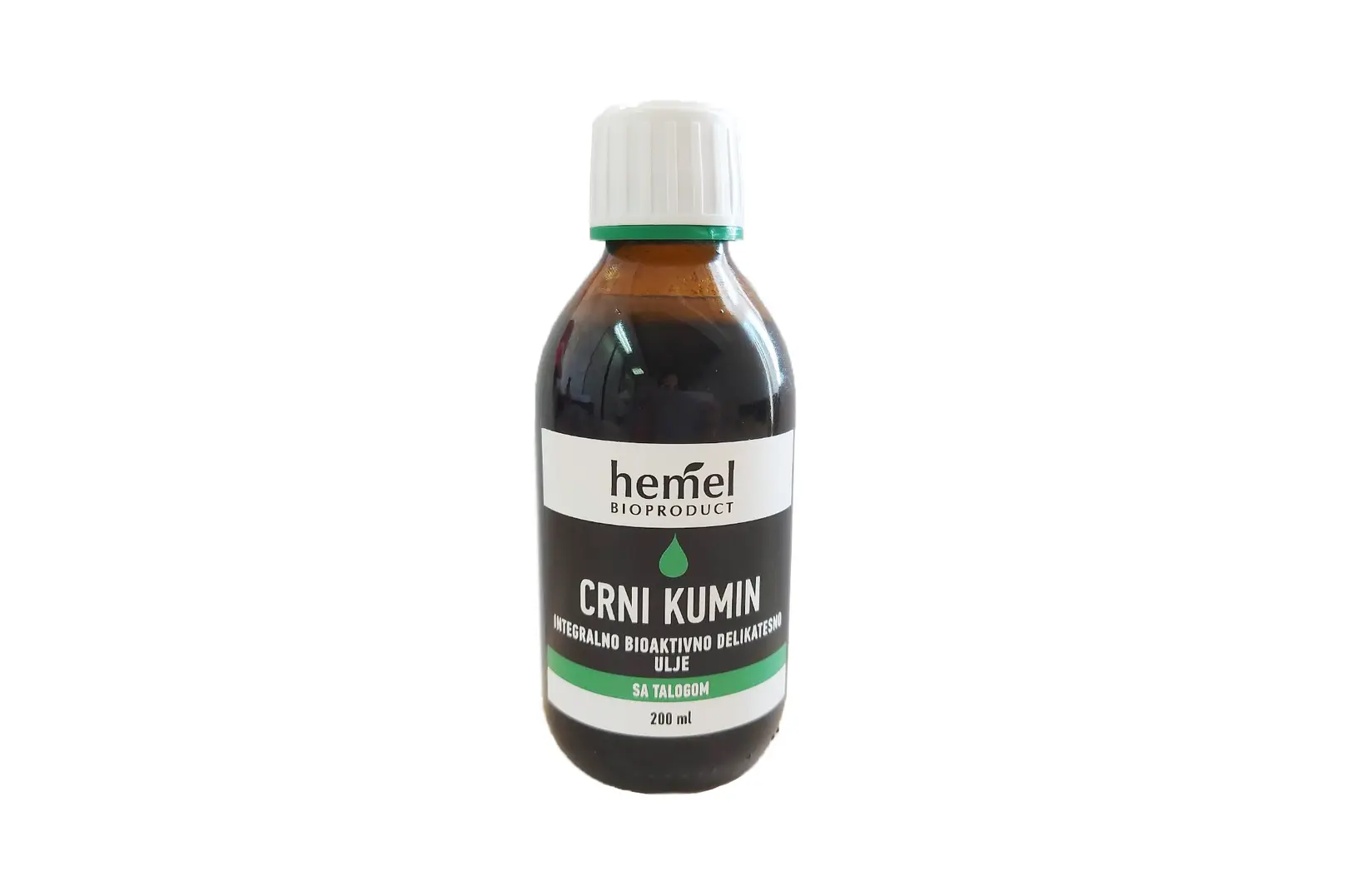 HEMEL Sporo hladno ceđeno integralno ulje sa talogom Crni kumin 200ml