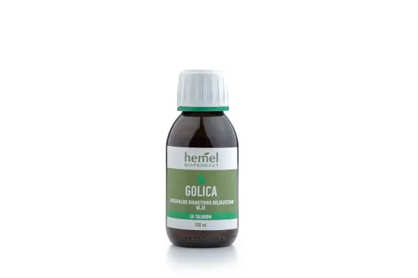 HEMEL Sporo hladno ceđeno integralno ulje sa talogom Golica 100ml