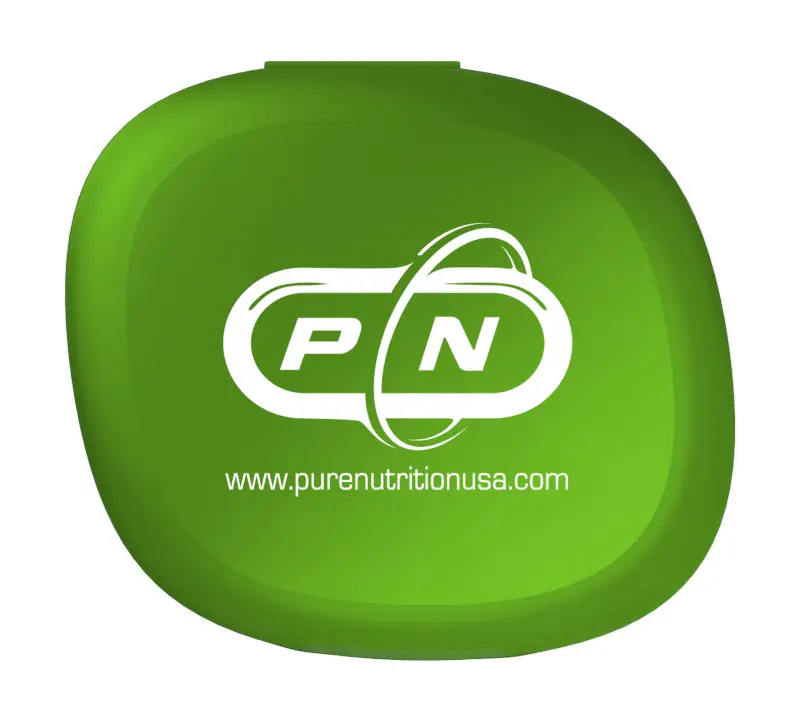 PURE NUTRITION Posuda za tablete zelena