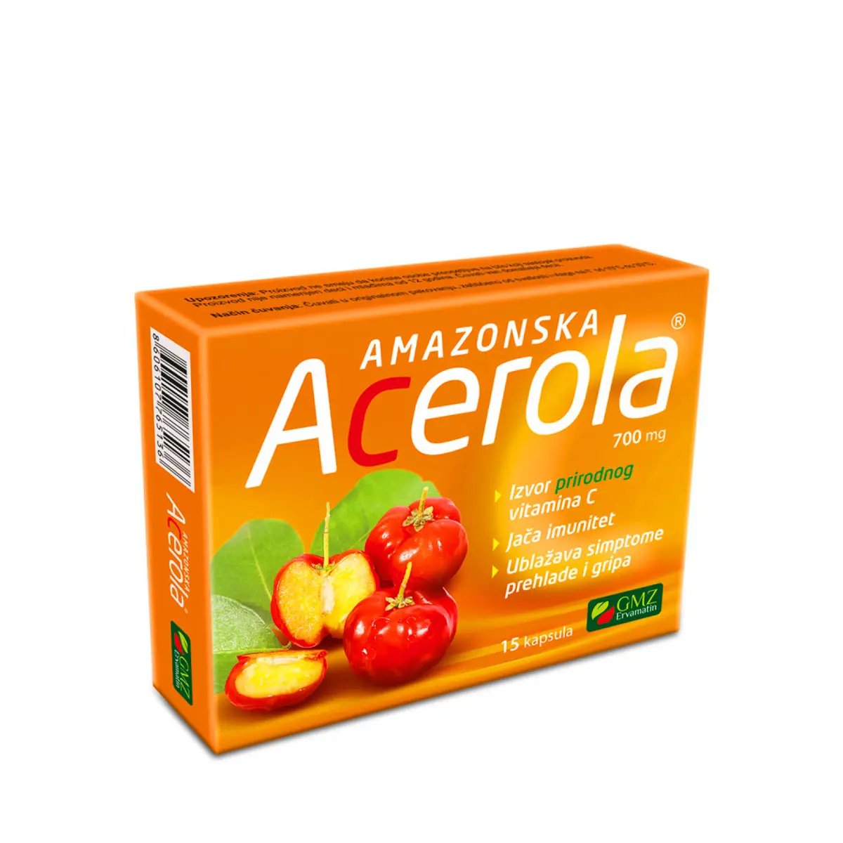 GMZ ERVAMATIN Amazonska Acerola 500mg 15/1 127523