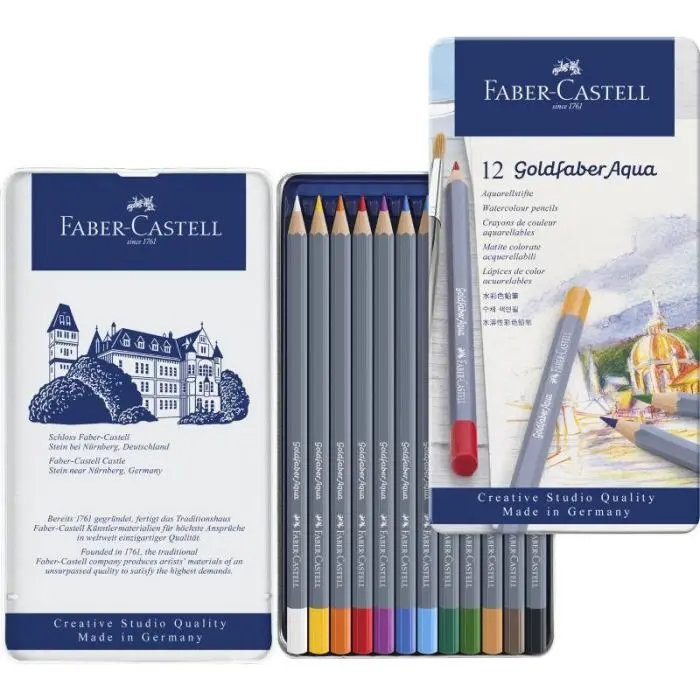 FABER CASTELL Set akvarel bojica AQUA GOLDFABER 12/1 114612