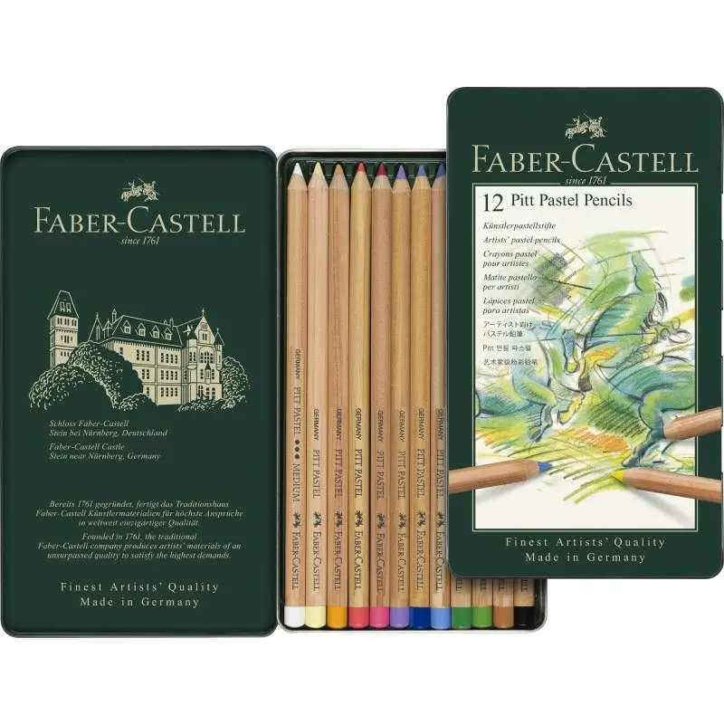 FABER CASTELL Pastelne olovke Pitt 12/1 112112