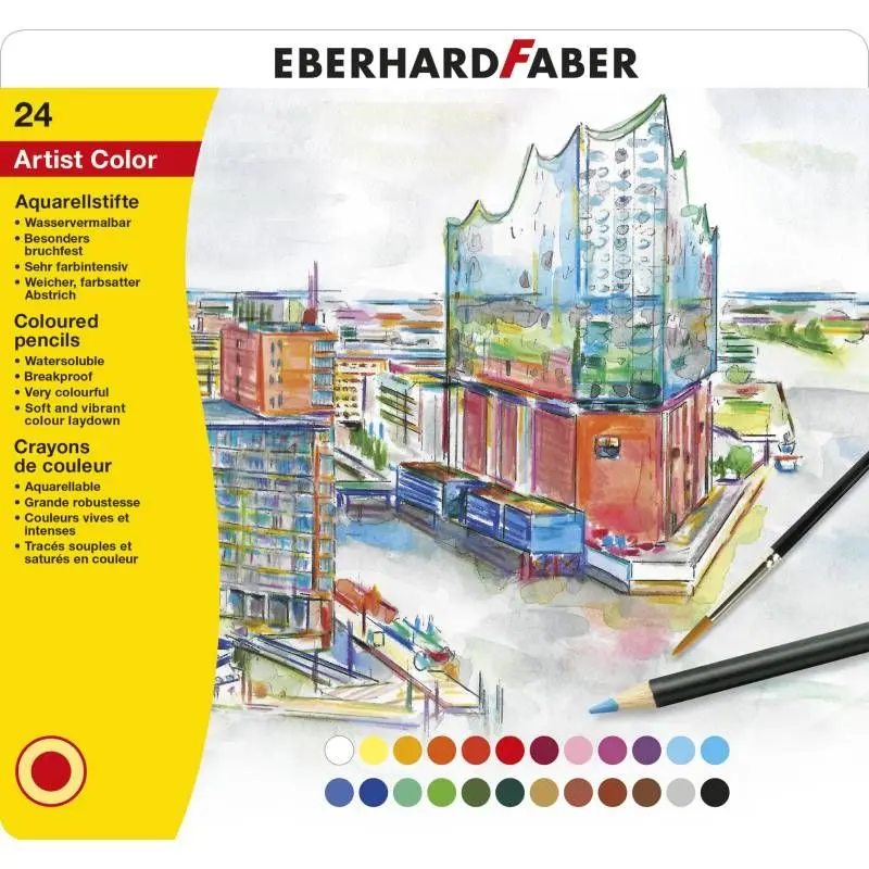 EBERHARD FABER Drvene bojice 24/1 Artist color 516025