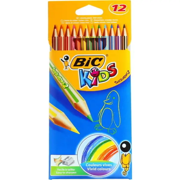 BIC Drvene bojice STRIPES CWB 12/1