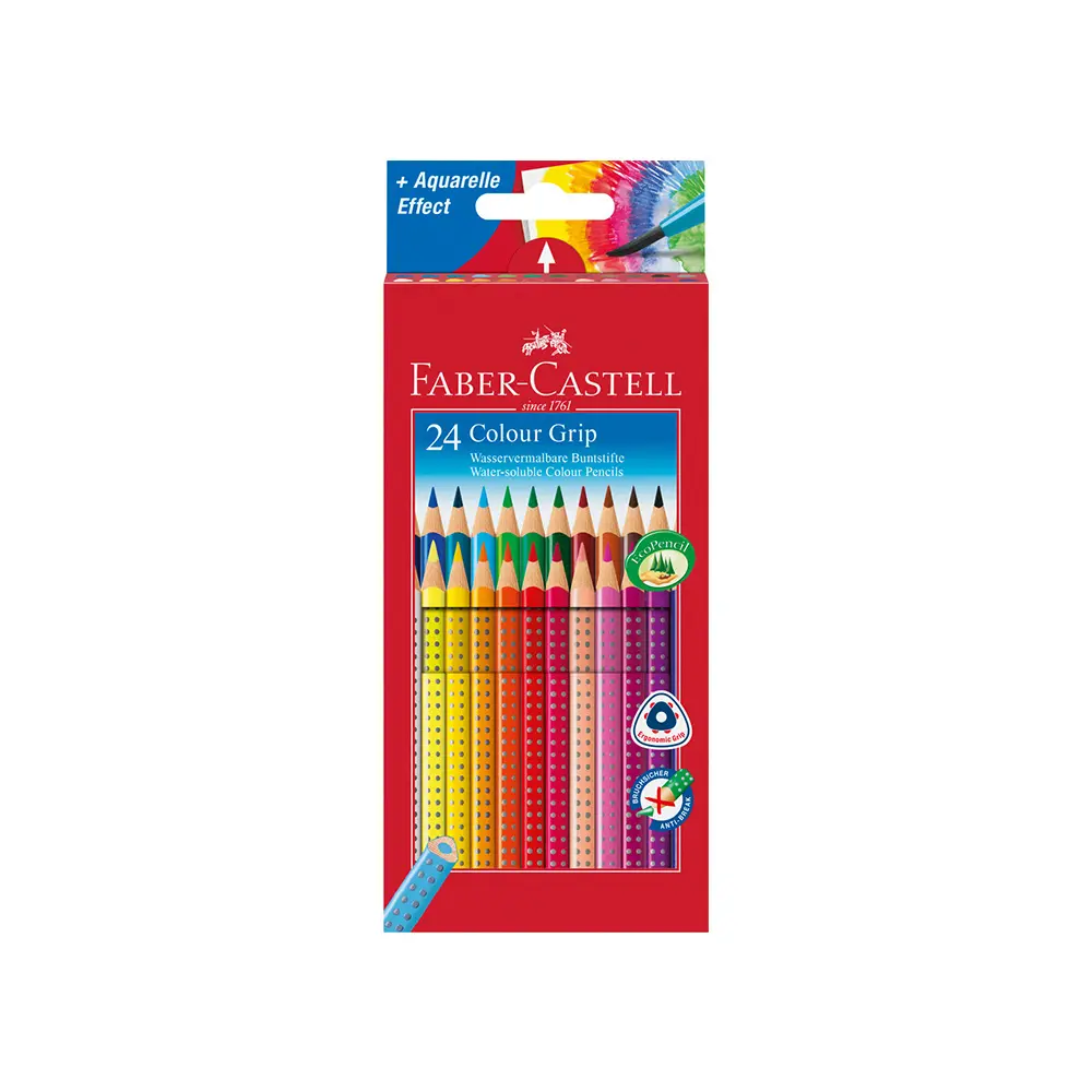 FABER CASTELL Drvene bojice Grip 1/24 112424