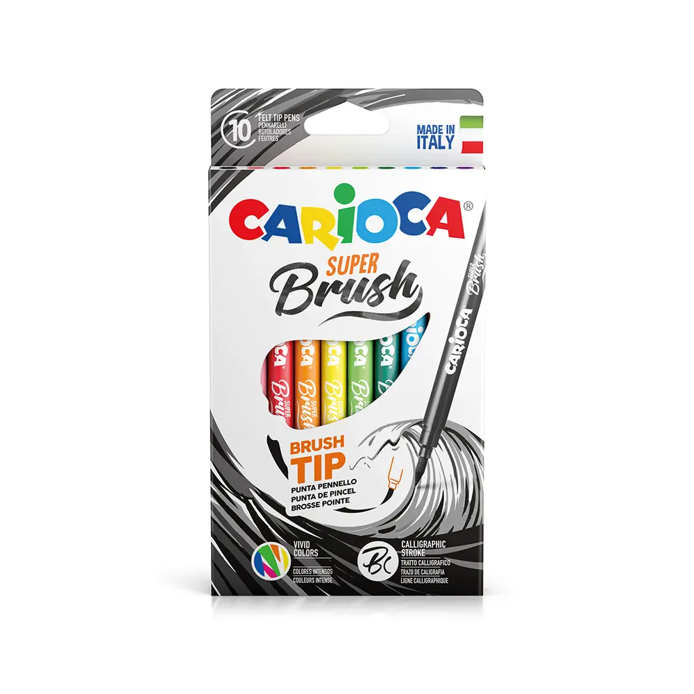 CARIOCA Flomaster Super Brush 1/10 42937