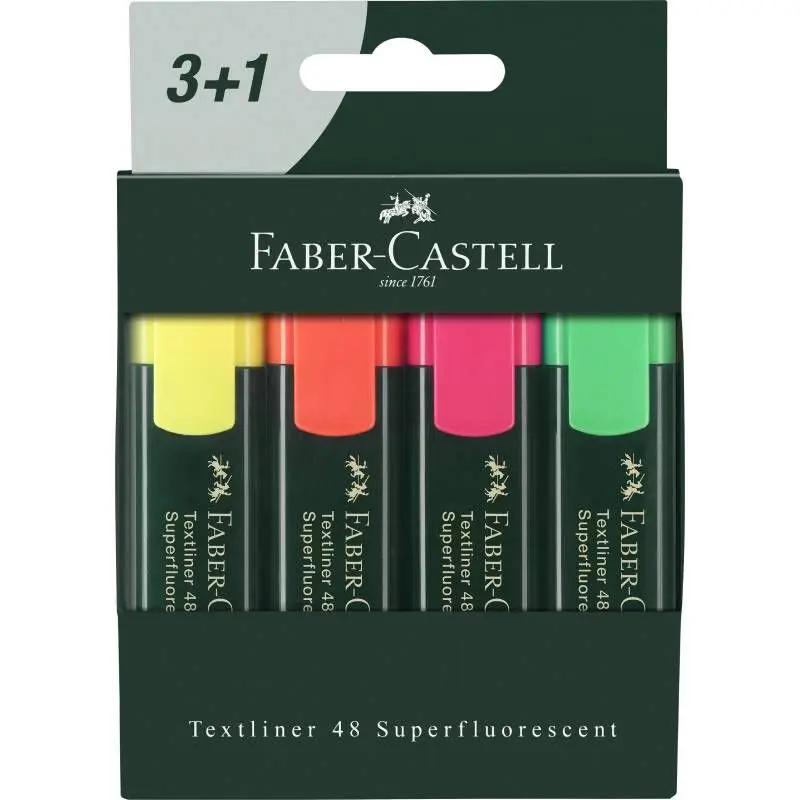 FABER CASTELL Set flomastera Textliner 48 4/1 254831