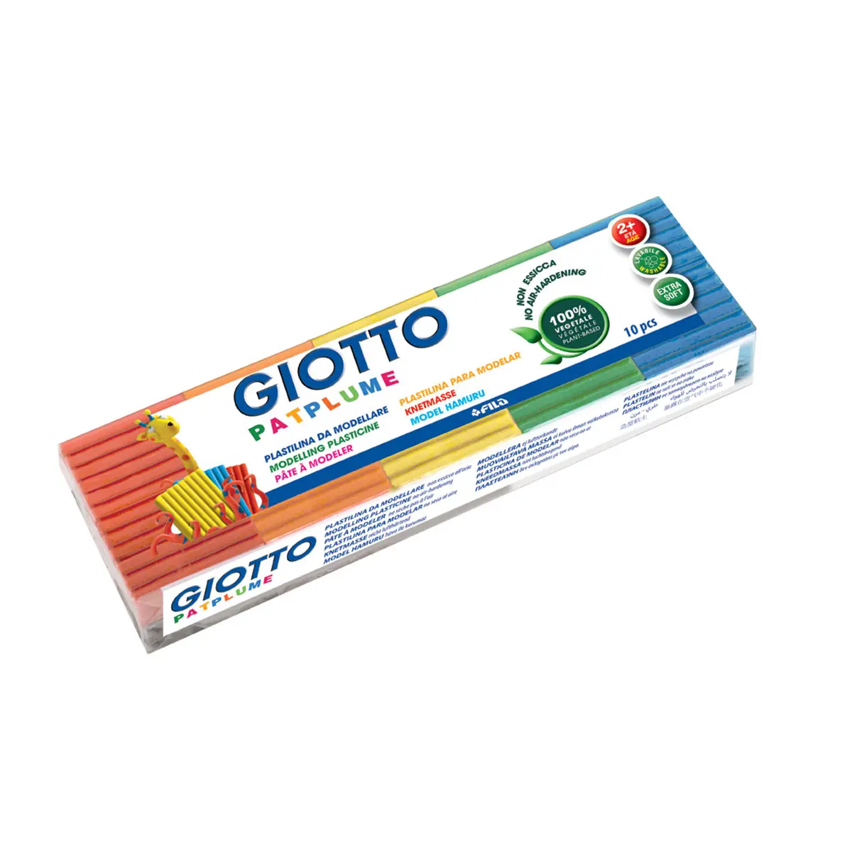 GIOTTO Plastelin 10/1 Patplume 500g 513300