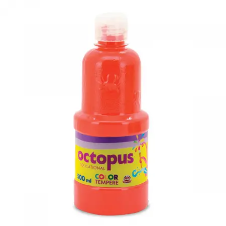 OCTOPUS Tempera 500ml UNL-1127 narandžasta