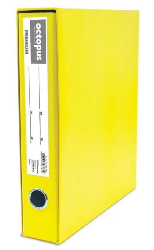 OCTOPUS Registrator A4 UNL-1625 žuti