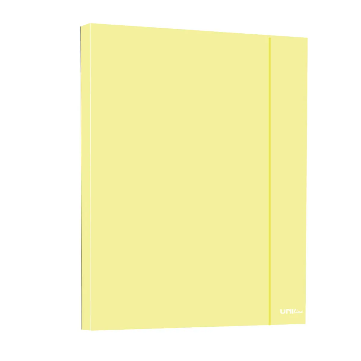 OCTOPUS Fascikla A4 sa gumom 2cm UNL-1547 pastelno žuta