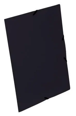 VIQUEL PVC Fascikla sa gumicom crna