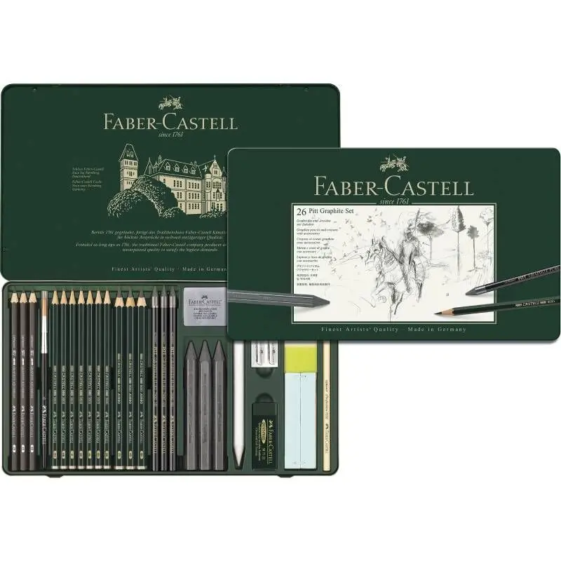 FABER CASTELL Grafitni set za crtanje 112974 L