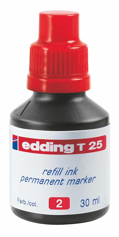 EDDING Boja za markere E-T25 30ml crvena
