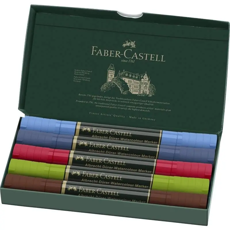 FABER CASTELL Marker Albrecht Durer 5/1 ct wallet Urban Sketching
