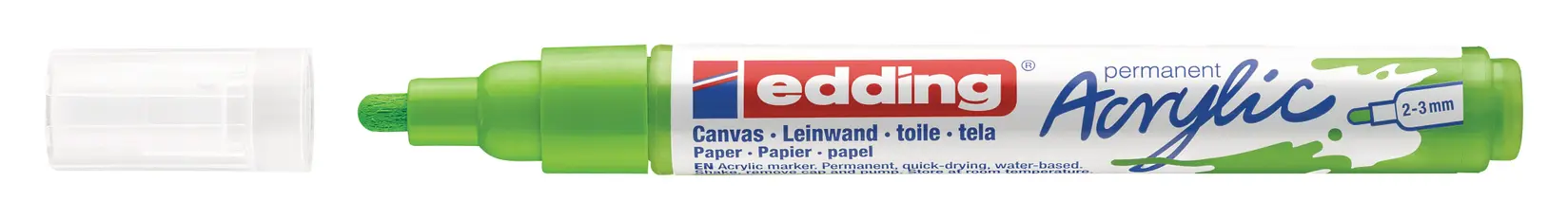 EDDING Akrilni marker medium 2-3mm obli vrh E-5100 limeta