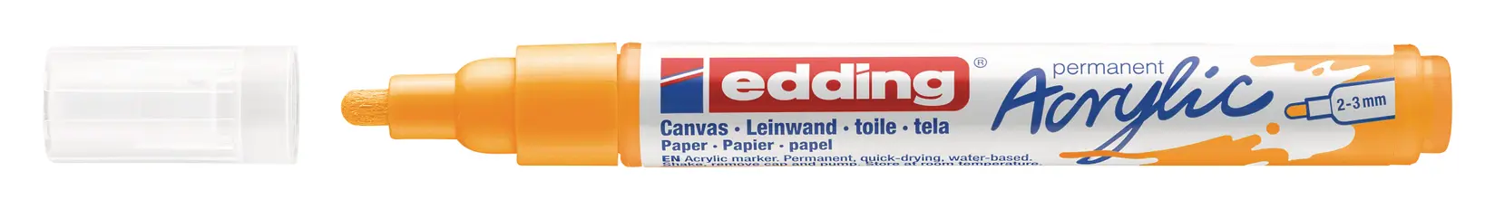 EDDING Akrilni marker medium 2-3mm obli vrh E-5100 oker