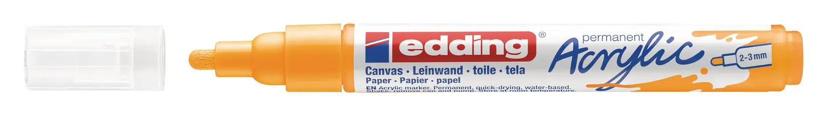 EDDING Akrilni marker medium 2-3mm obli vrh E-5100 oker